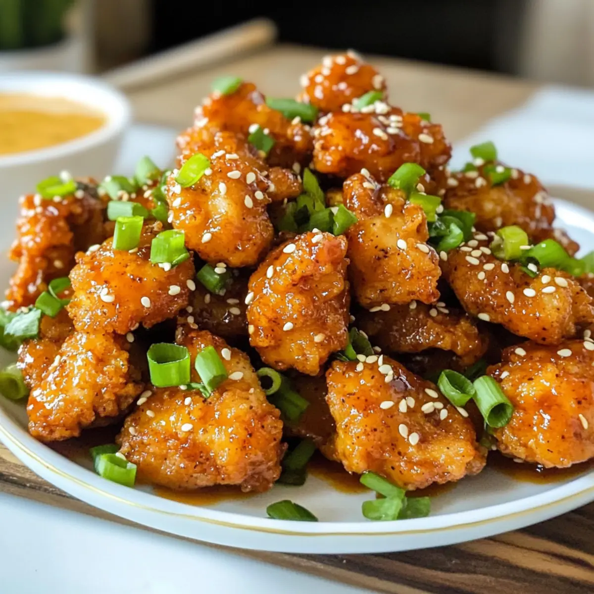 Langhorn Chili Ingwer Sauce für köstliche Chicken Bites